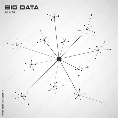 Big Data Visualization Of Algorithms With Connections And Points