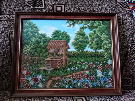 Картина криниця у саду — ціна 980 грн у каталозі Картини Купити товари для дому та побуту за