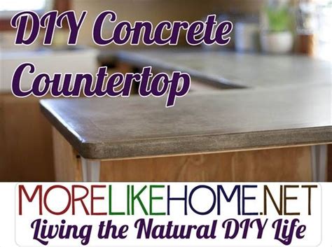 Diy Concrete Countertops The Tutorial