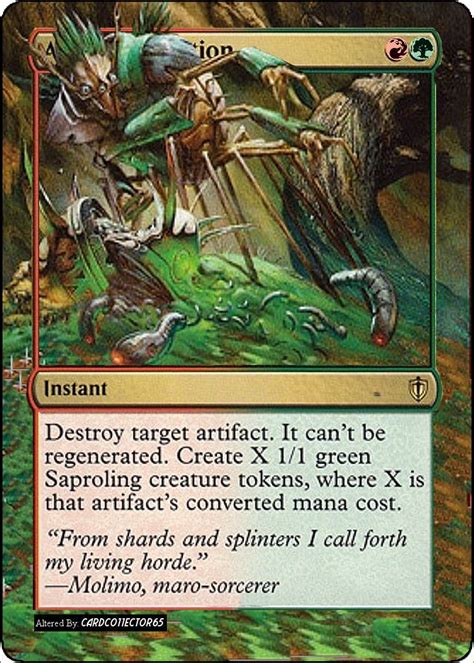 Artifact Mutation Mtg Borderless Altered