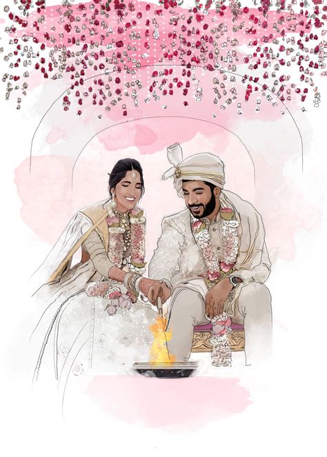 Wedding Illustration 60 Photos