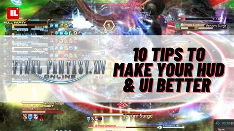 10 Tips To Make Your HUD UI Better In FFXIV Item Level Gaming