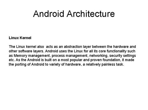 Operating Systems A Biswas Architecture Introduction What Is