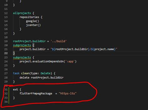 Can T Use Flutter Ffmpeg In Android Issue Tanersener Flutter Ffmpeg GitHub