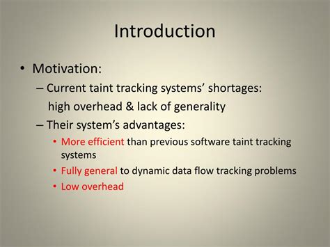 Ppt Efficient And Extensible Security Enforcement Using Dynamic Data