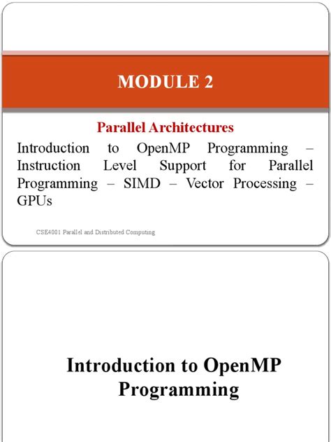 module 2 new 1 pdf parallel computing central processing unit