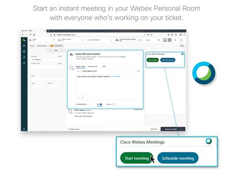 Cisco Webex Meetings App Integration With Zendesk Support