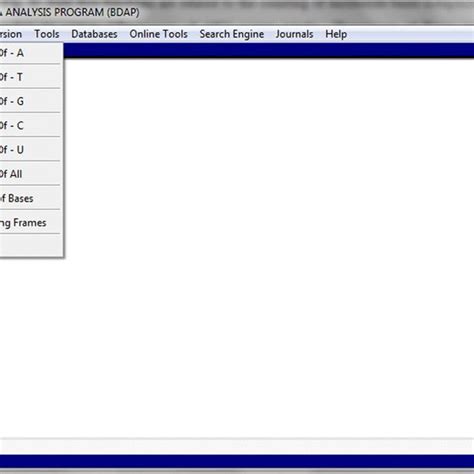 Screenshot Of Probe Menu And Its Options Download Scientific Diagram