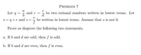 Solved Prove The Following Using A Direct Proof Your Proof Chegg