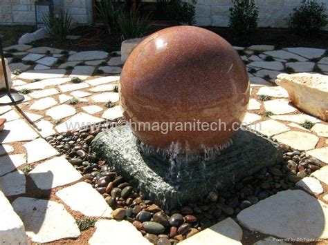Landscape Stone Ball Water Feature India Manufacturer Sculptures
