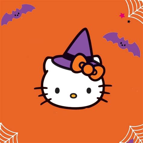 Hello Kitty Halloween Color Page