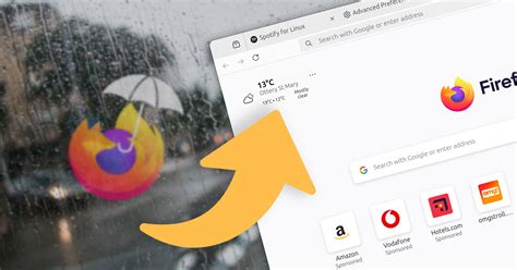 firefox 的新标签天气小部件：如何立即试用