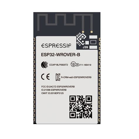 Espressif ESP WROVER B M Mbit Flash WiFi Bluetooth Module DarkOct