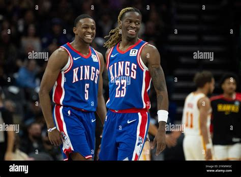 November 18 2024 Sacramento Ca Usa Sacramento Kings Guard Keon