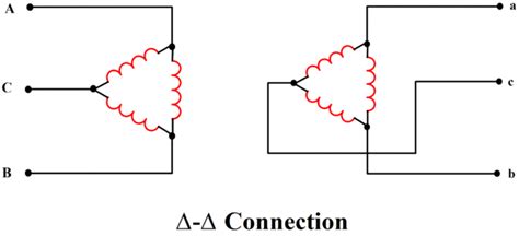 Delta Delta Three Phase Transformer Connection Electrical Academia