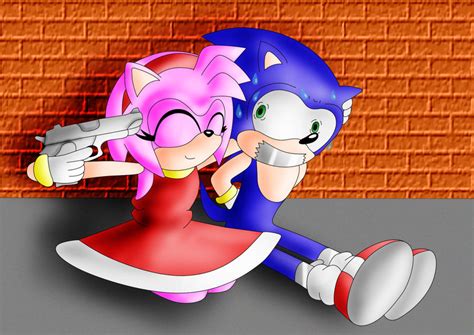 Amy X Sonic Forever By Mancoin On Deviantart