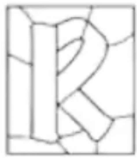 Rectangular Stained Glass Window