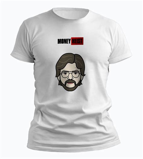 تیشرت سریال مانی هیست Money Heist شخصیت اصلی استایل بهتر