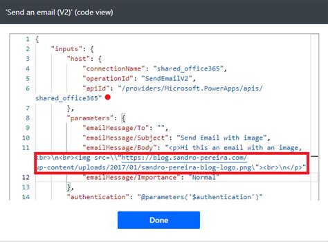 How To Embed Html Images Into Emails Using Logic App Designer