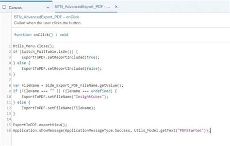 Export Excel CSV Or PDF With SAP Analytics Designer