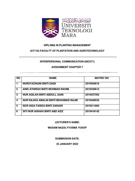 Assignment Chapter 7 Pdf Emotions Communication