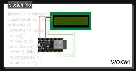Lcd Show Wokwi Esp32 Stm32 Arduino Simulator