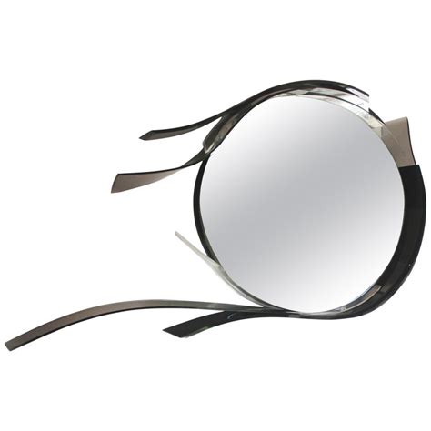 Dancing To The Moon Contemporary Mirror Molded Plexiglass Frame For Sale At 1stdibs