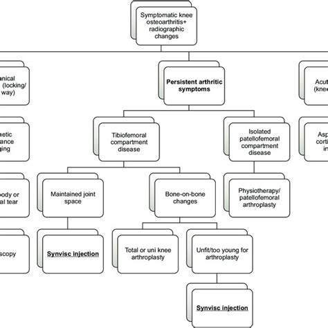 Symptomatic Knee Osteoarthritis Management Algorithm Download Scientific Diagram