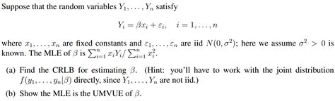 solved suppose that the random variables y1 dots yn