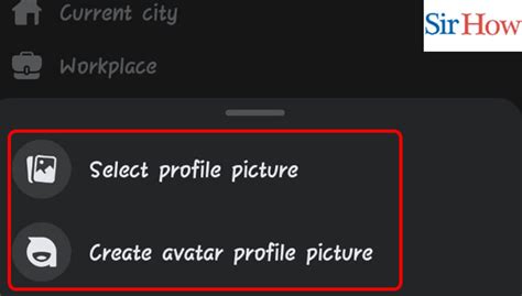 How To Add Profile Picture On Facebook App 6 Steps With Pictures