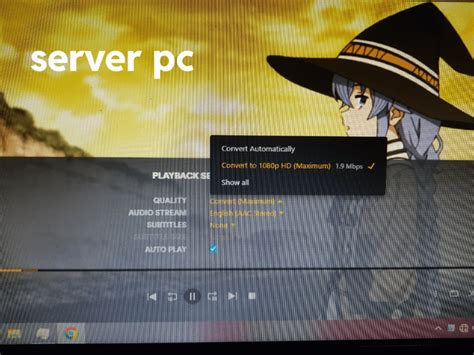 why plex is transcoding and doesn t getting original quality option r