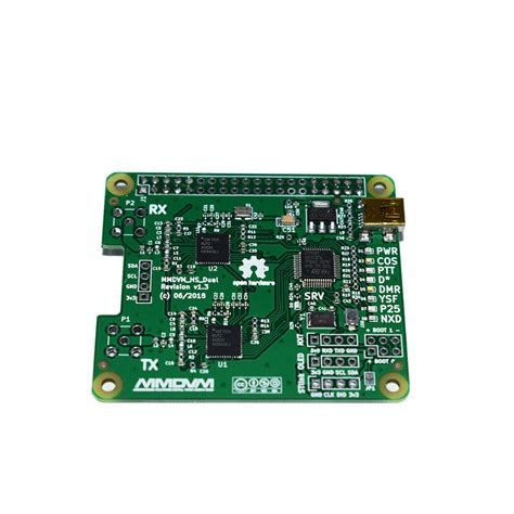 Mmdvmhs Dual Hat Duplex Hotspot Board With Usb Support P25 Dmr Ysf