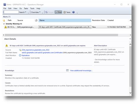 Citrix Netscaler Tls Certificate Expiration Gripmatix