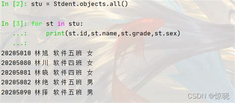 Django Shell 使用方法惊晓的博客 Csdn博客django Shell