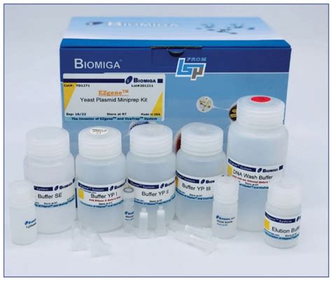 Biomiga Ezgene Yeast Plasmid Dna Isolation Miniprep Kit 50kit Life