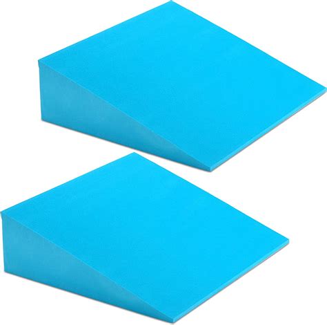 2 Pack Yoga Foam Wedge 13 Eva Foam Wedge Block For Exercise Knee Pad