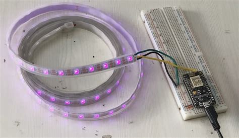 Blynk Controlled WS B Neopixel LED Strip With NodeMCU