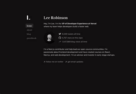 Find Your Portfolio Templates Vercel