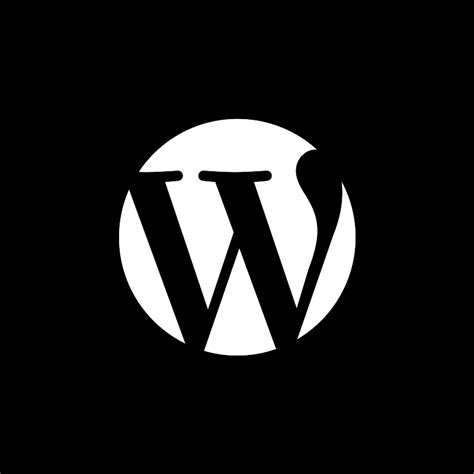Wordpress Vector Svg Icon Svg Repo
