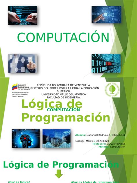 Logica De Programacion Diapositiva Pdf Algoritmos Programa De
