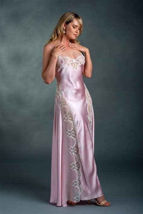Pin On Satin Night Gown