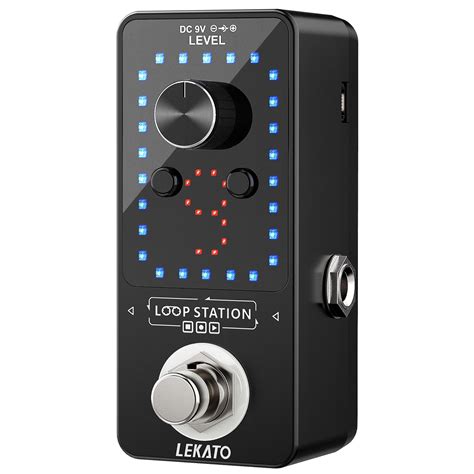 Lekato Looper Guitar Pedal Loop Record 40 Mins Loo Grandado