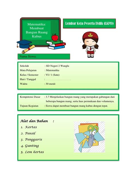 Template Lkpd Pdf