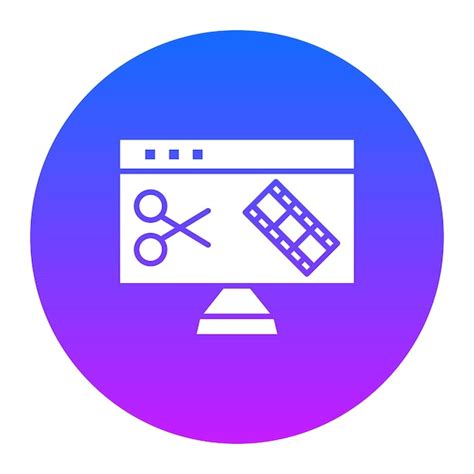 Premium Vector Film Editing Vector Illustration