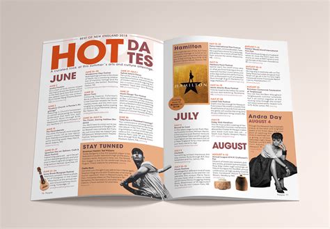 Hot Dates Layout Behance