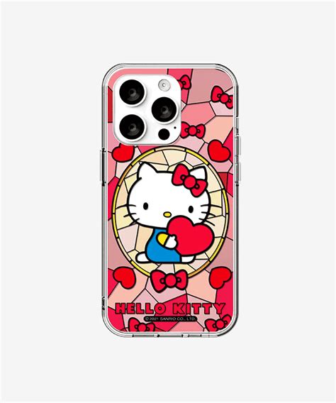 🔥 산리오정품 🔥 헬로키티 스테인드 글라스 핸드폰케이스 아이폰11케이스 아이폰12미니케이스 아이폰7케이스 갤럭시시케이스 갤럭시s21케이스 에이블리