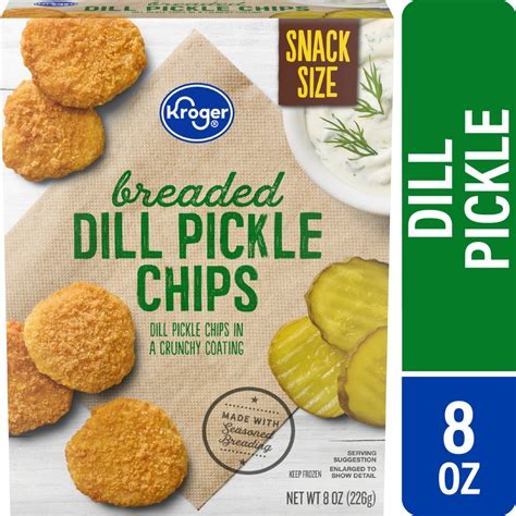 Kroger® Breaded Dill Pickle Chips 8 Oz Fred Meyer