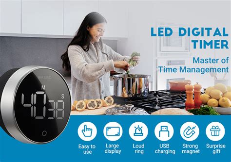 Inkbird Digital Rechargeable Countdown Kitchen Timer Clock Idt 01 — Inkbird Australia