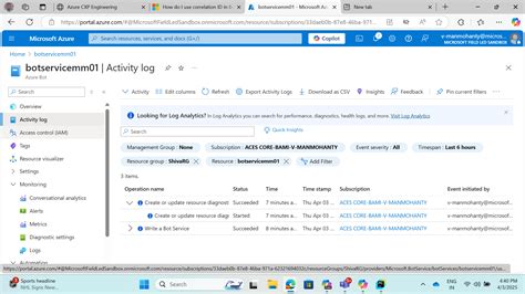 How Do I Use Correlation Id In Bot Service To Debug An Issue