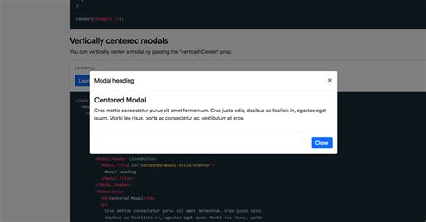 V Modals Issue React Bootstrap React Bootstrap GitHub